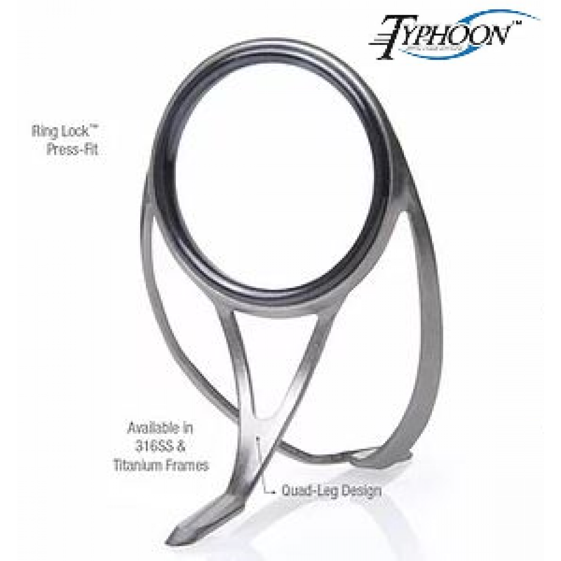 Typhoon Nanolite Ring Lock 316 Spin [Eye Dia:16mm]